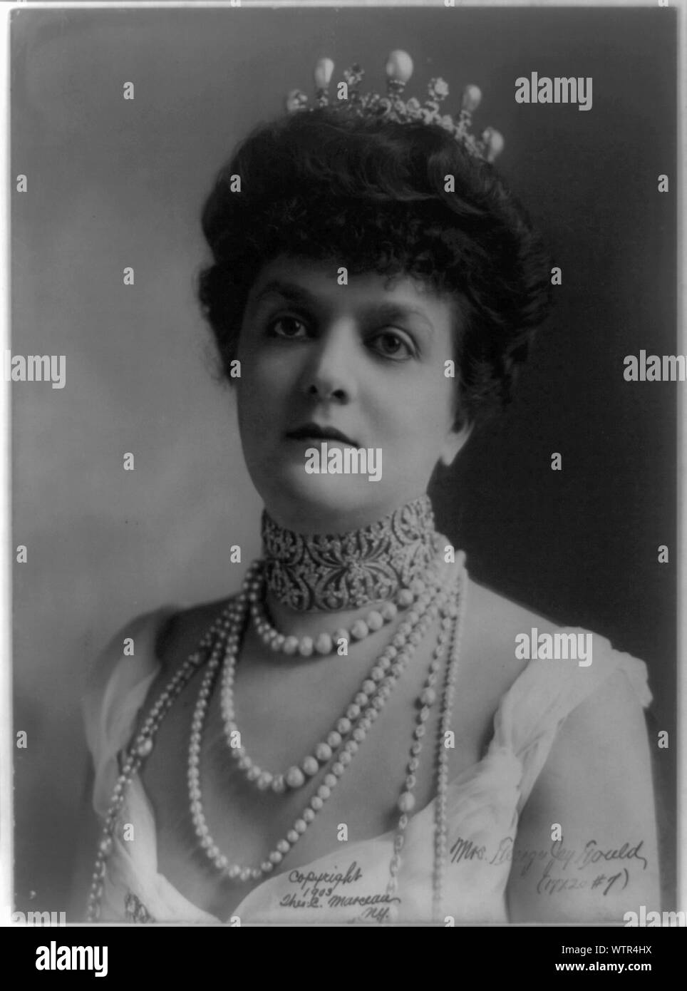 Mrs. George Jay Gould Stock Photo - Alamy