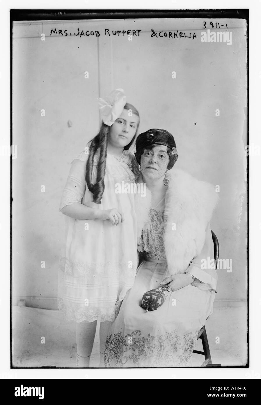 Mrs. George Ruppert & Cornelia Stock Photo - Alamy