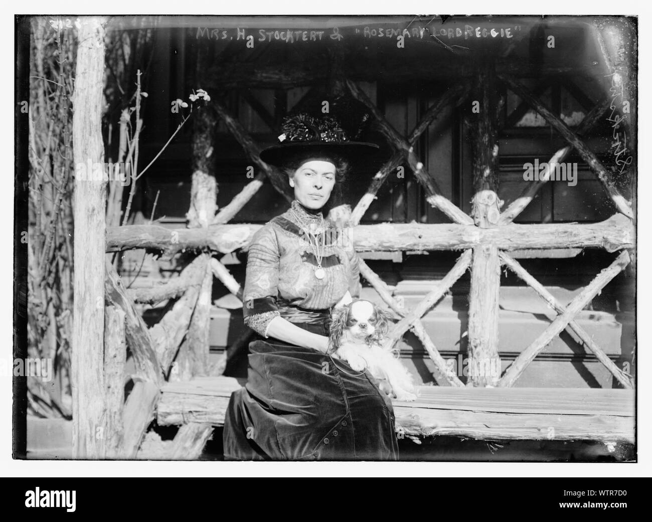 Mrs. H. Stocktert and Rosemary Lord Reggie Stock Photo - Alamy