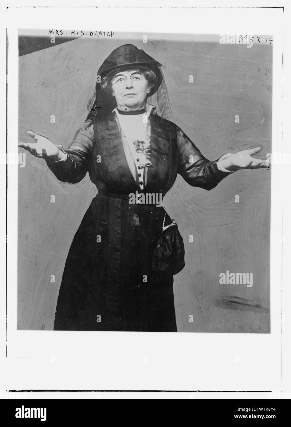 Mrs. H.S. Blatch Stock Photo - Alamy