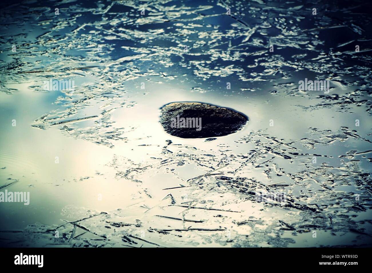 Hole in lake hi-res stock photography and images - Alamy