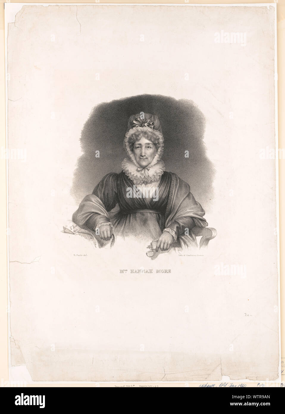 Mrs. Hannah More Stock Photo - Alamy