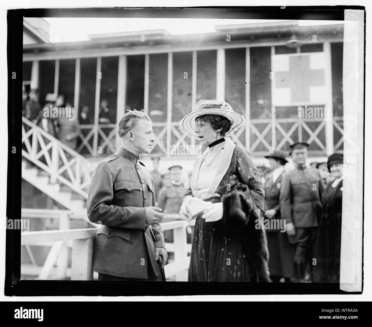 Mrs. Harding at Walter Reed, 3/19/21 Stock Photo - Alamy