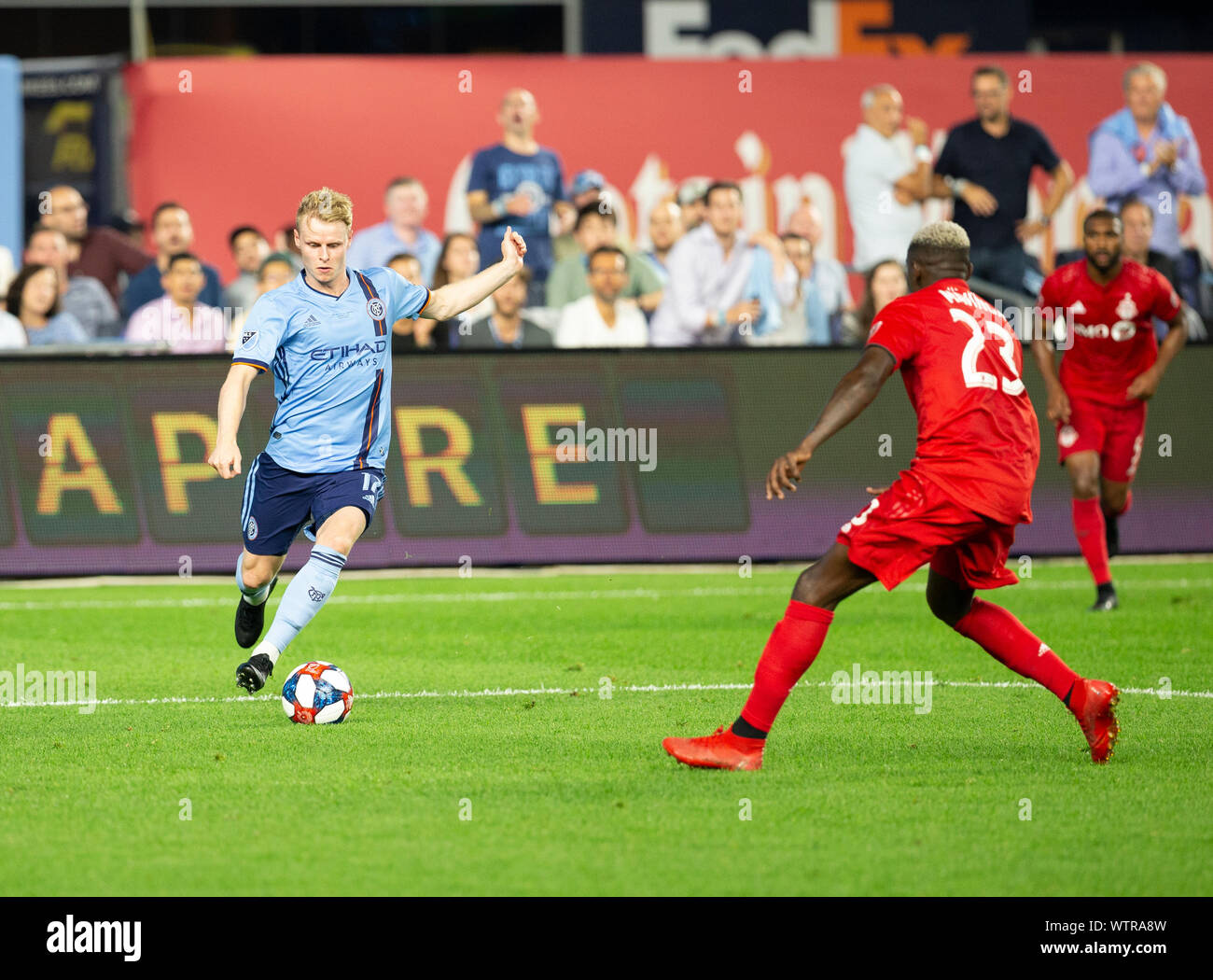 New York, NY - September 11, 2019: Gary Mackay-Steven (17) of NYCFC ...