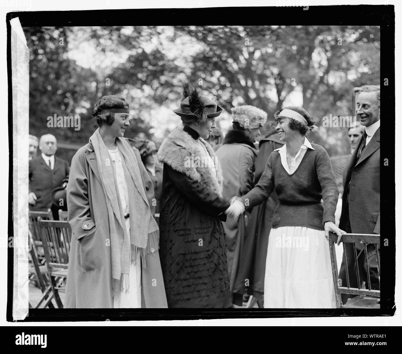 Mrs. Harding with Mrs. Jessup & Mallory Stock Photo - Alamy