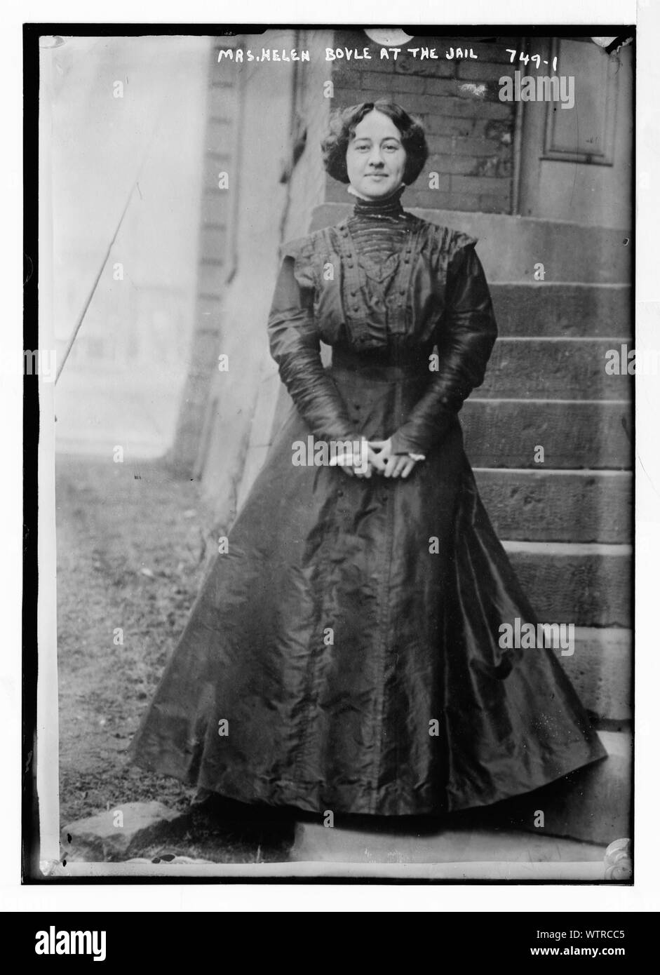 Mrs. Helen Boyle at the jail Stock Photo - Alamy