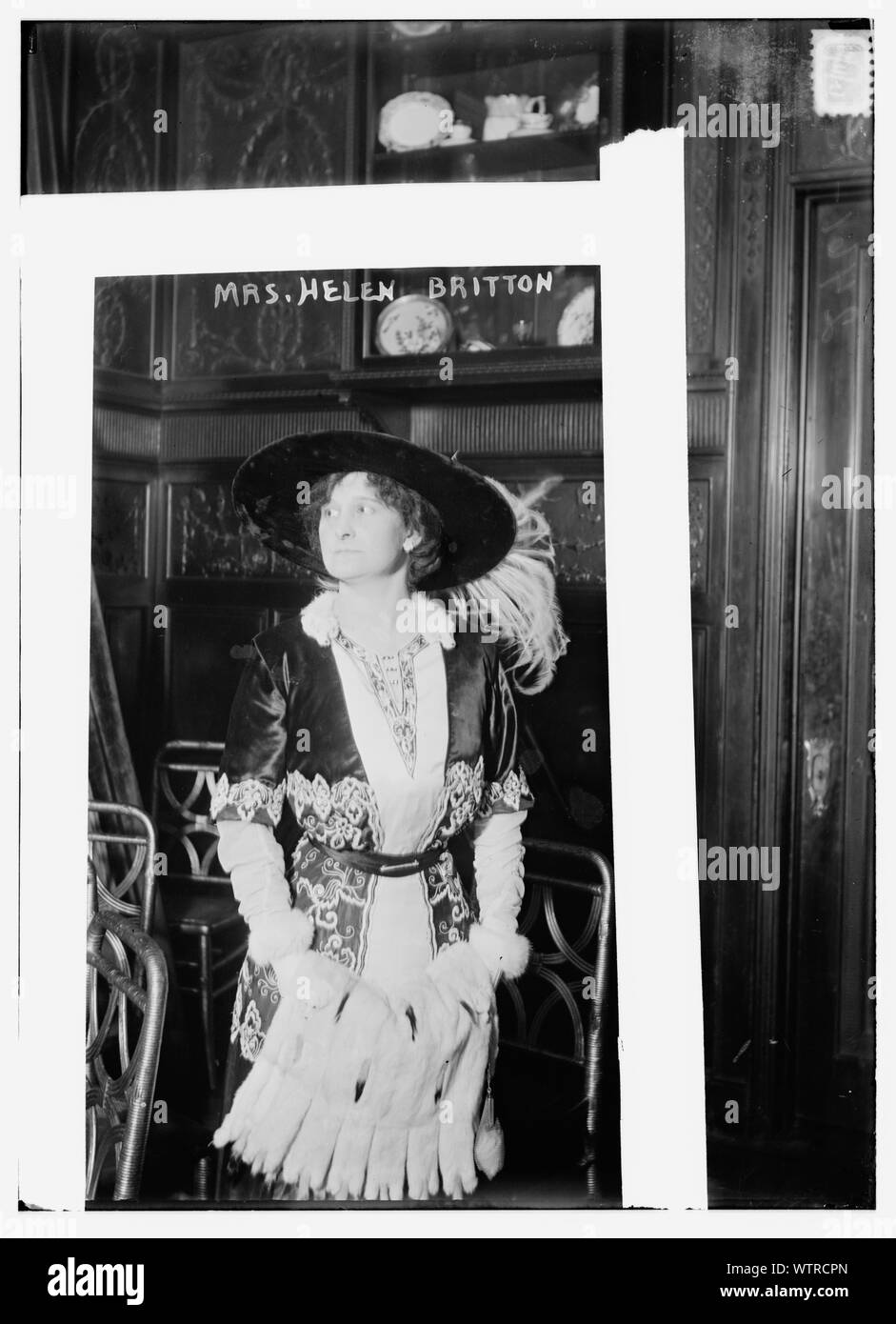 Mrs. Helen Britton Stock Photo - Alamy