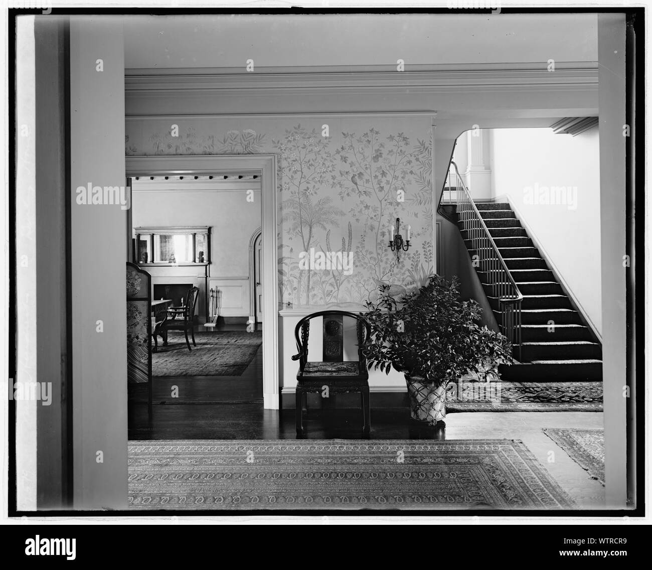 Mrs. Hendricks, Burling House Stock Photo - Alamy