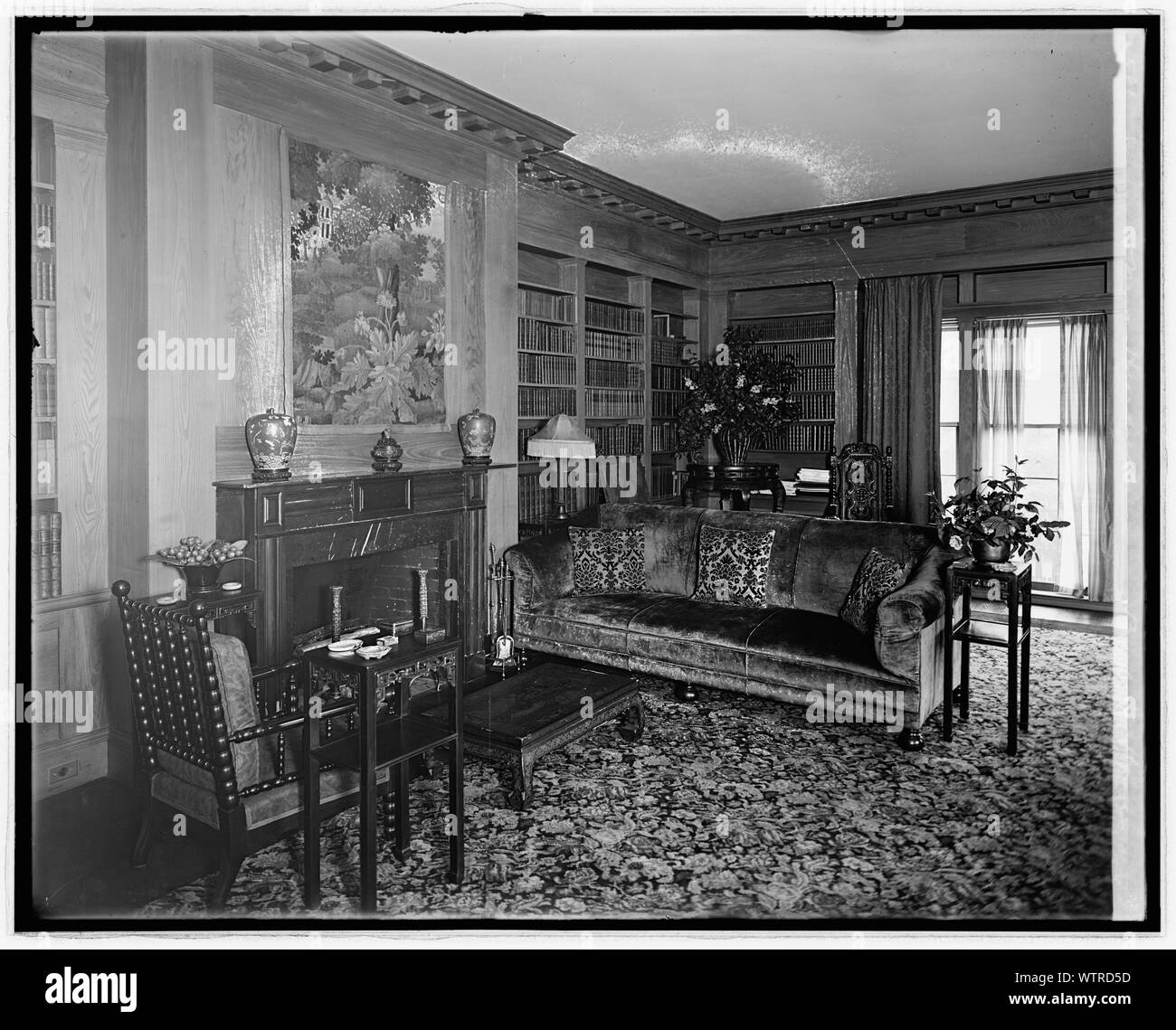 Mrs. Hendricks, Burling House Stock Photo - Alamy