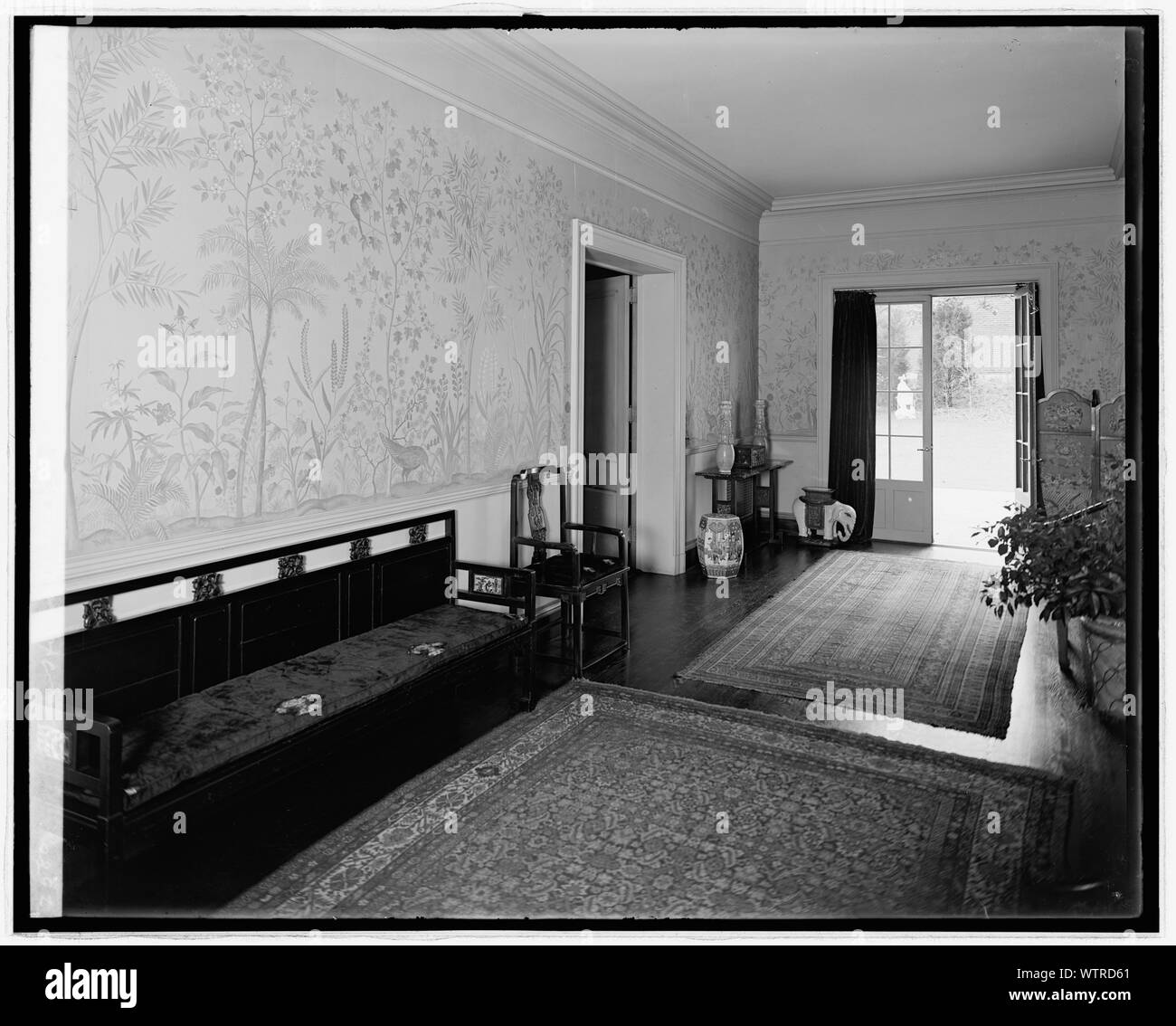 Mrs. Hendricks, Burling House Stock Photo - Alamy