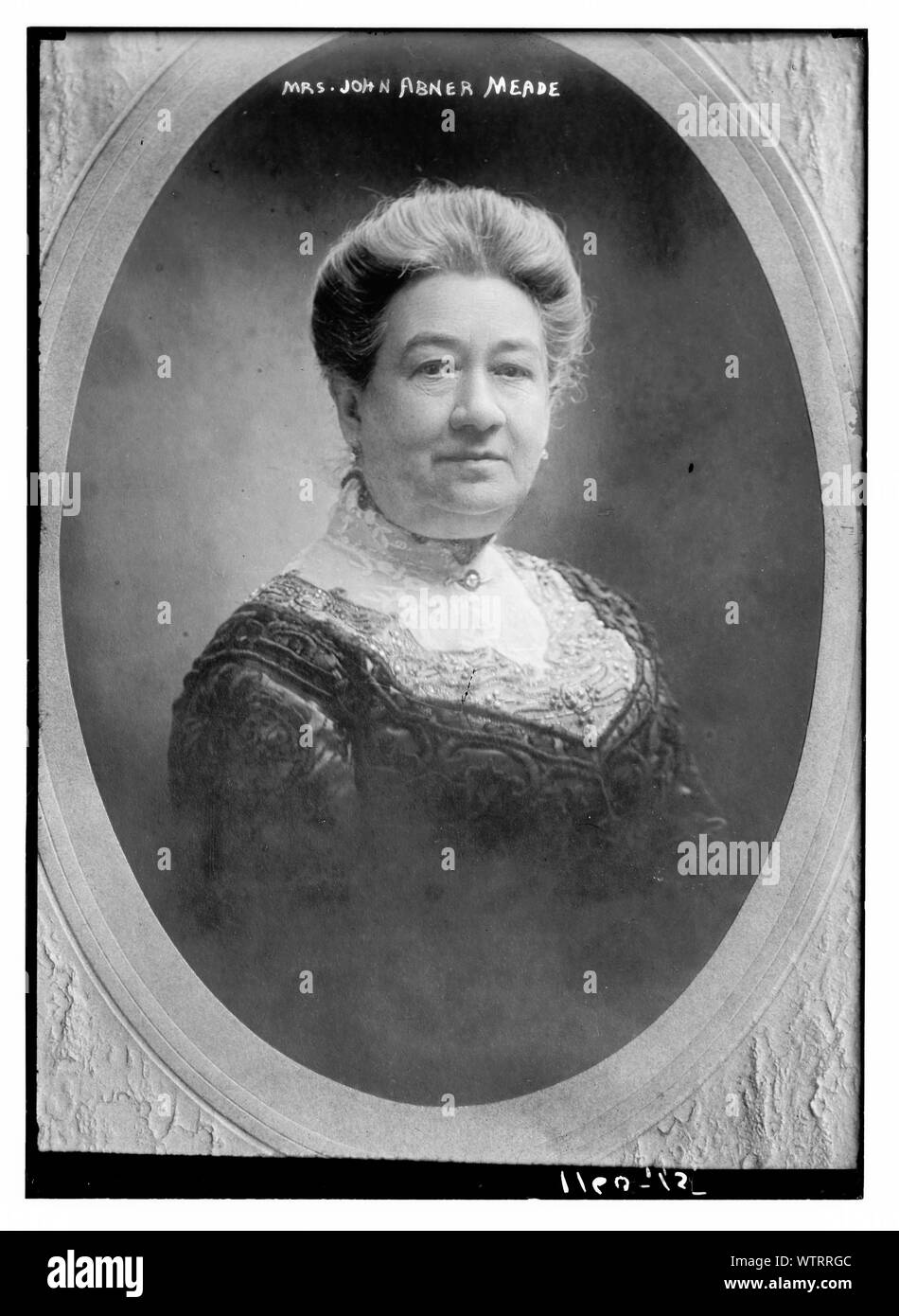 Mrs. John Abner Meade Stock Photo - Alamy