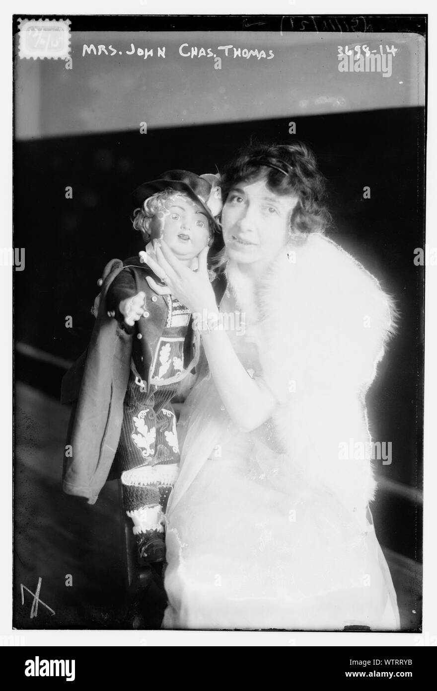 Mrs. John Chas. Thomas Stock Photo - Alamy