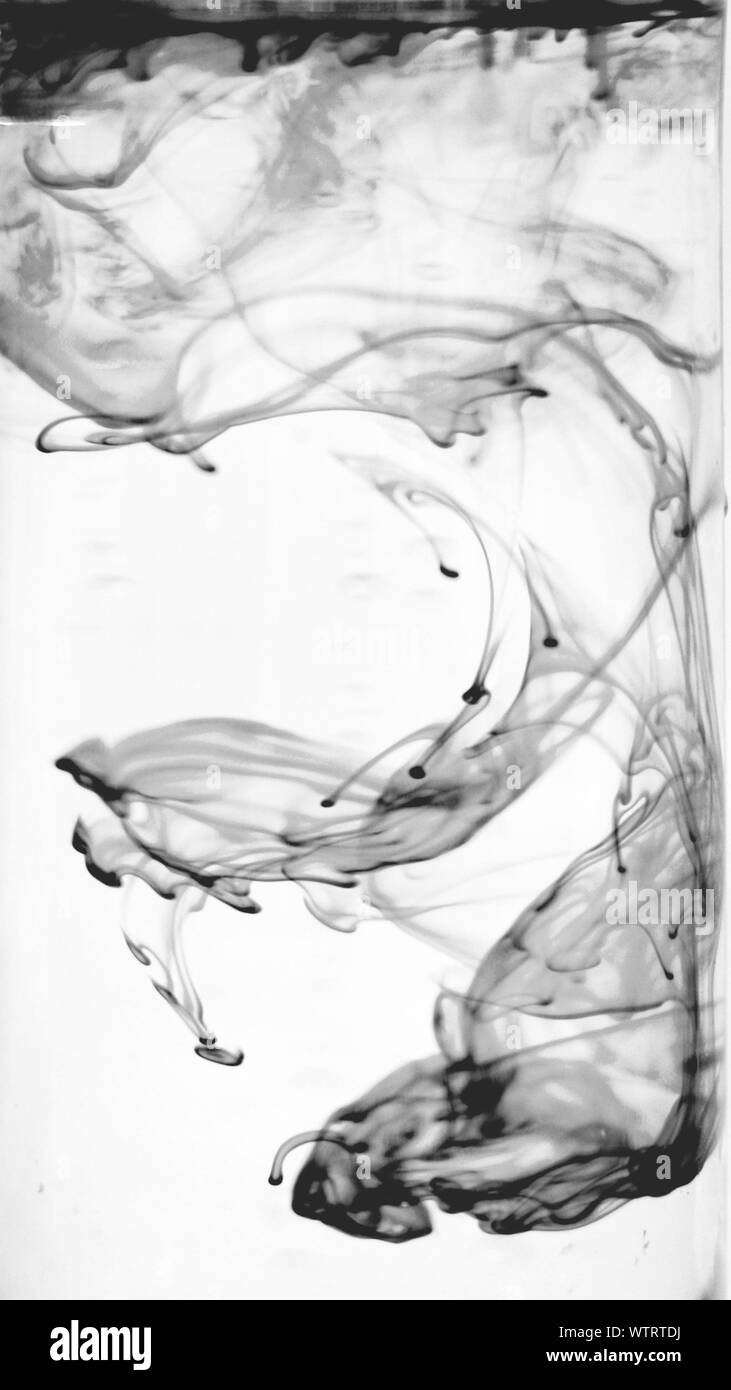 Ink close up abstract hi-res stock photography and images - Alamy