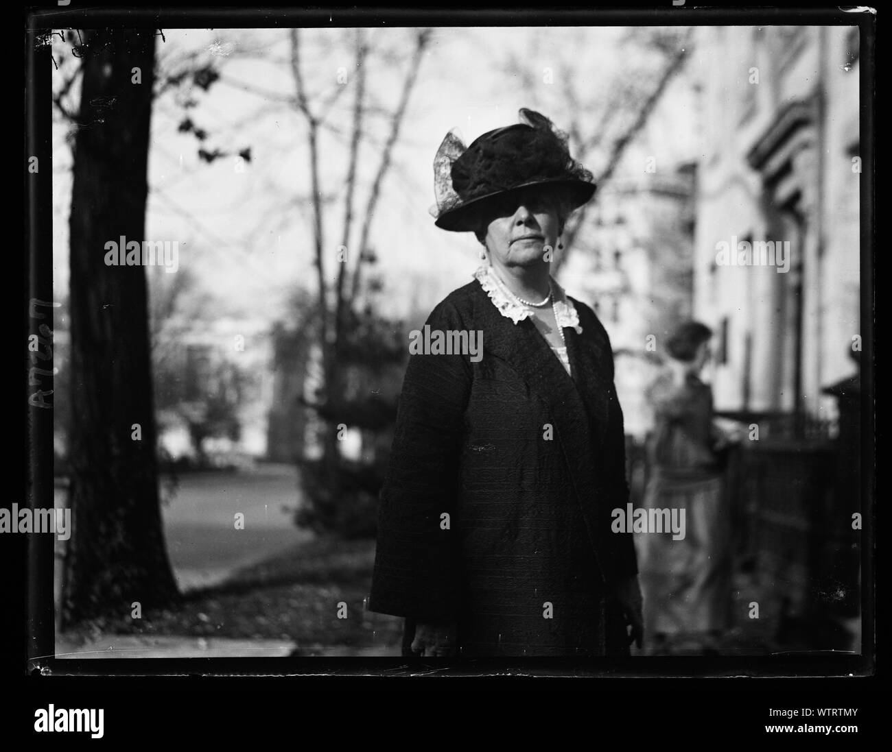 Mrs. John Jay White of New York City Stock Photo - Alamy