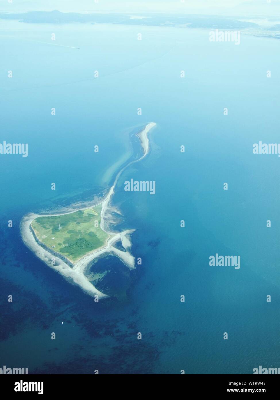 Aerial View Of Puget Sound In Sea Stock Photo - Alamy