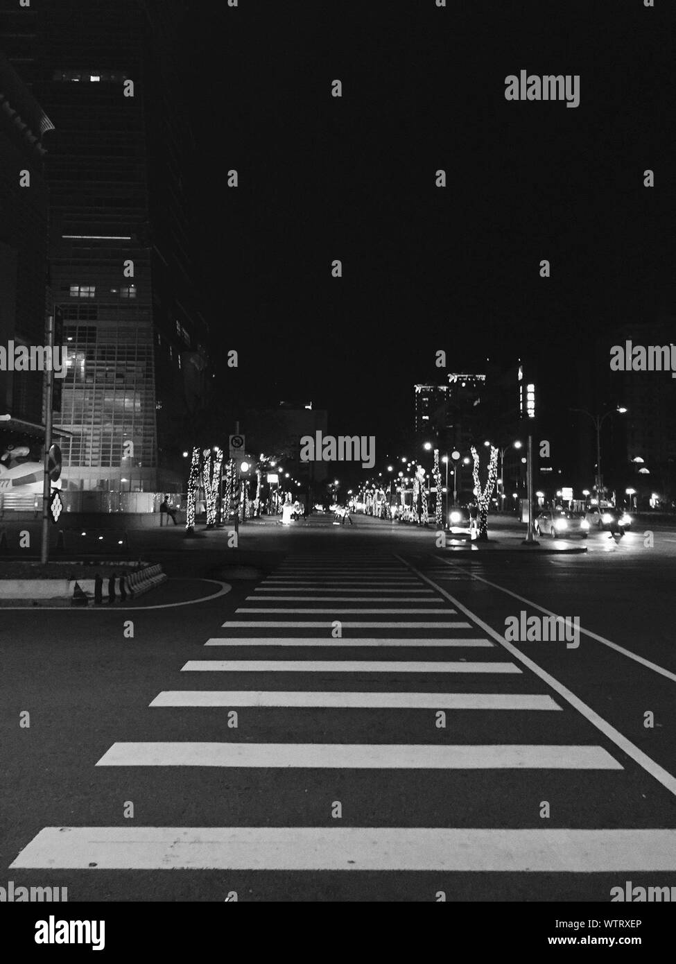 Zebra way Black and White Stock Photos & Images - Alamy