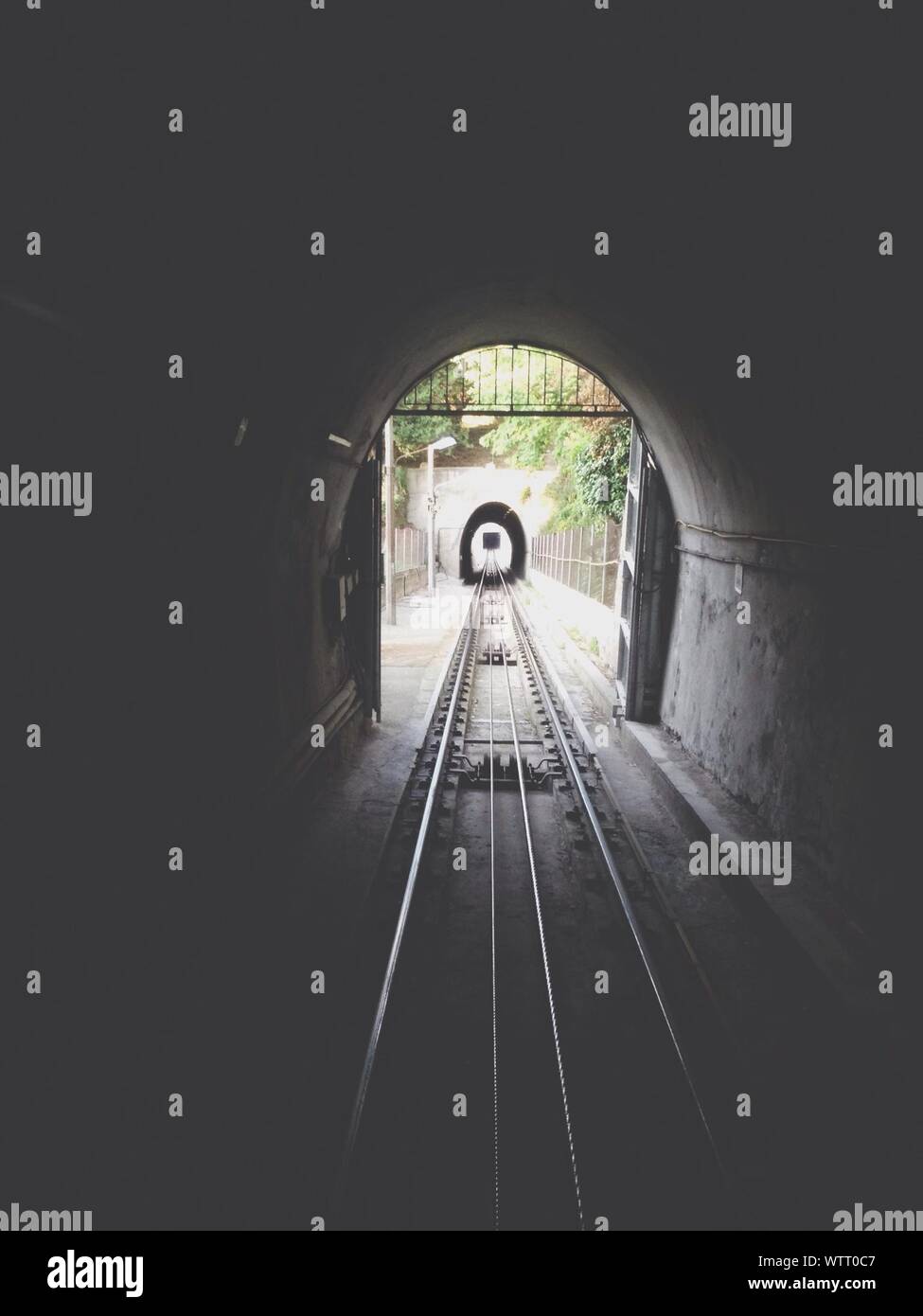 Railway track and tunnel hi-res stock photography and images - Alamy