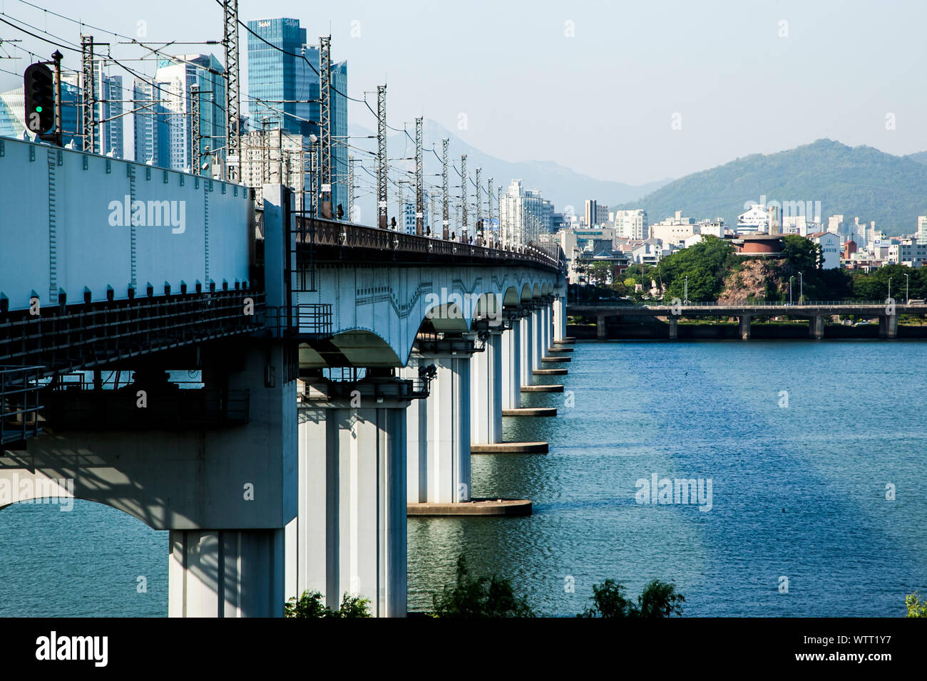 Han river railroad hi-res stock photography and images - Alamy