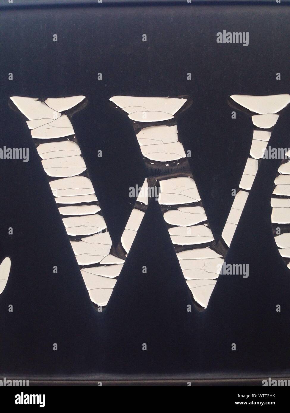 Letter W High Resolution Stock Photography and Images - Alamy