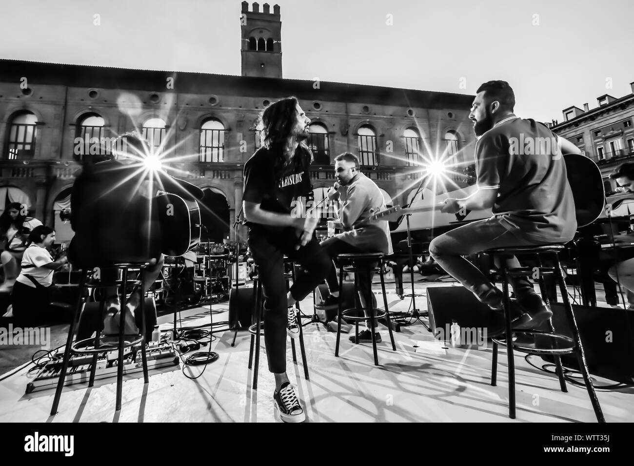 Italian alternative music Black and White Stock Photos & Images - Alamy