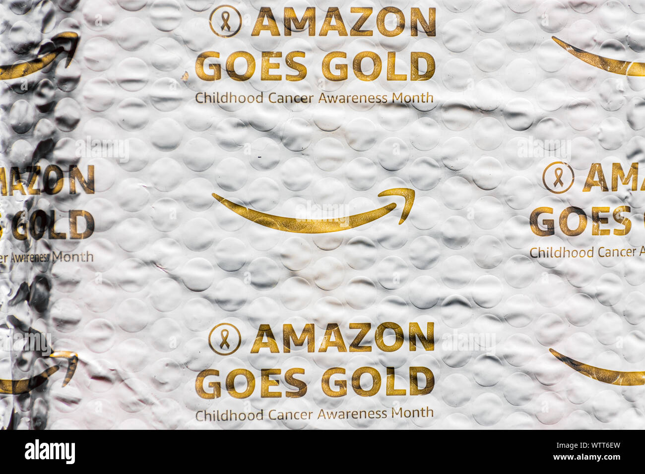 September 11, 2019 Sunnyvale / CA / USA - Amazon is helping raise ...