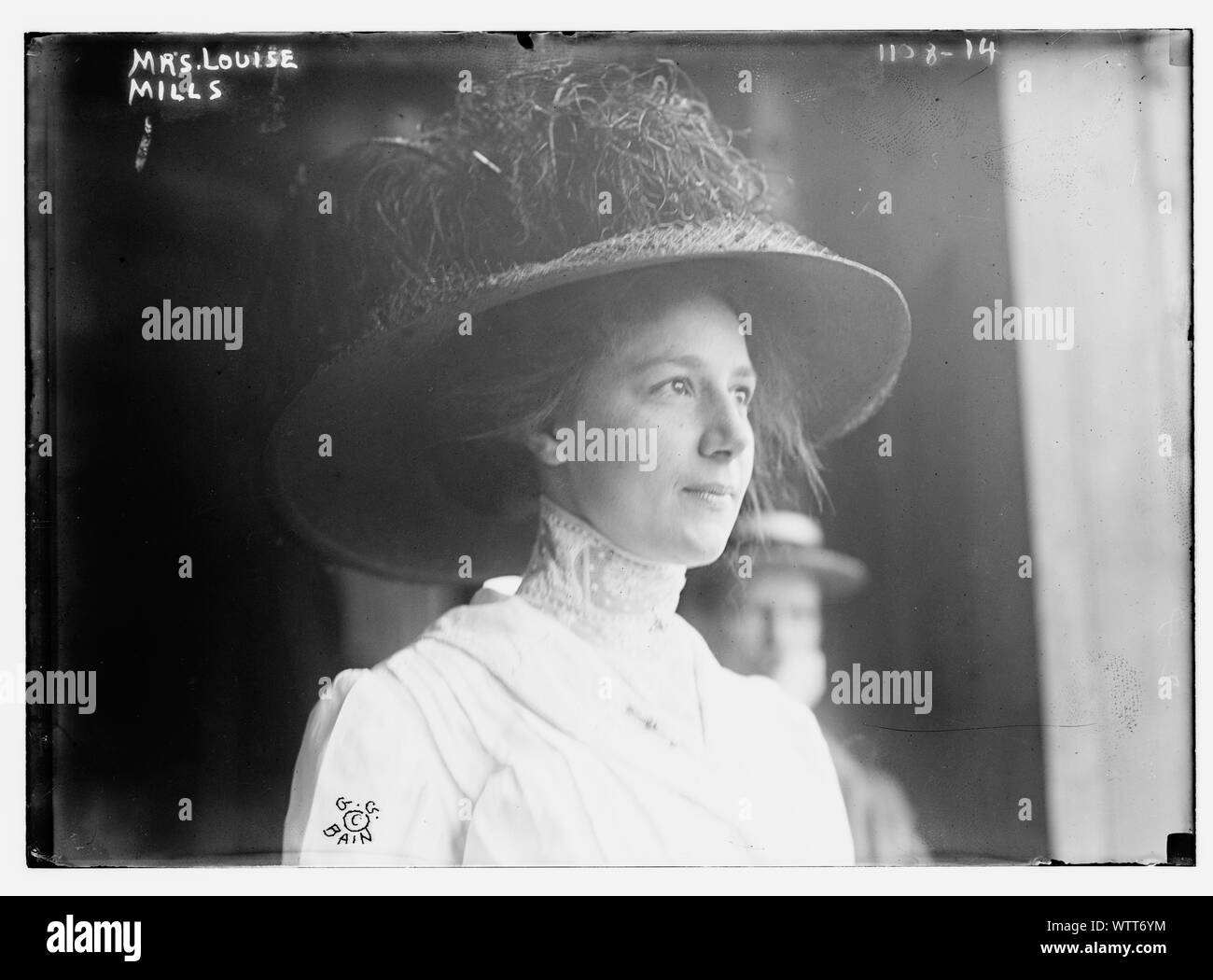 Mrs. Louisa Mills Stock Photo - Alamy