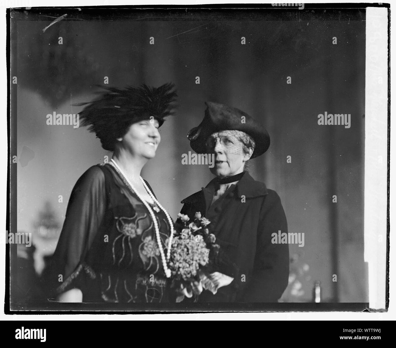 Mrs. Marshall & Mrs. Harding Stock Photo - Alamy