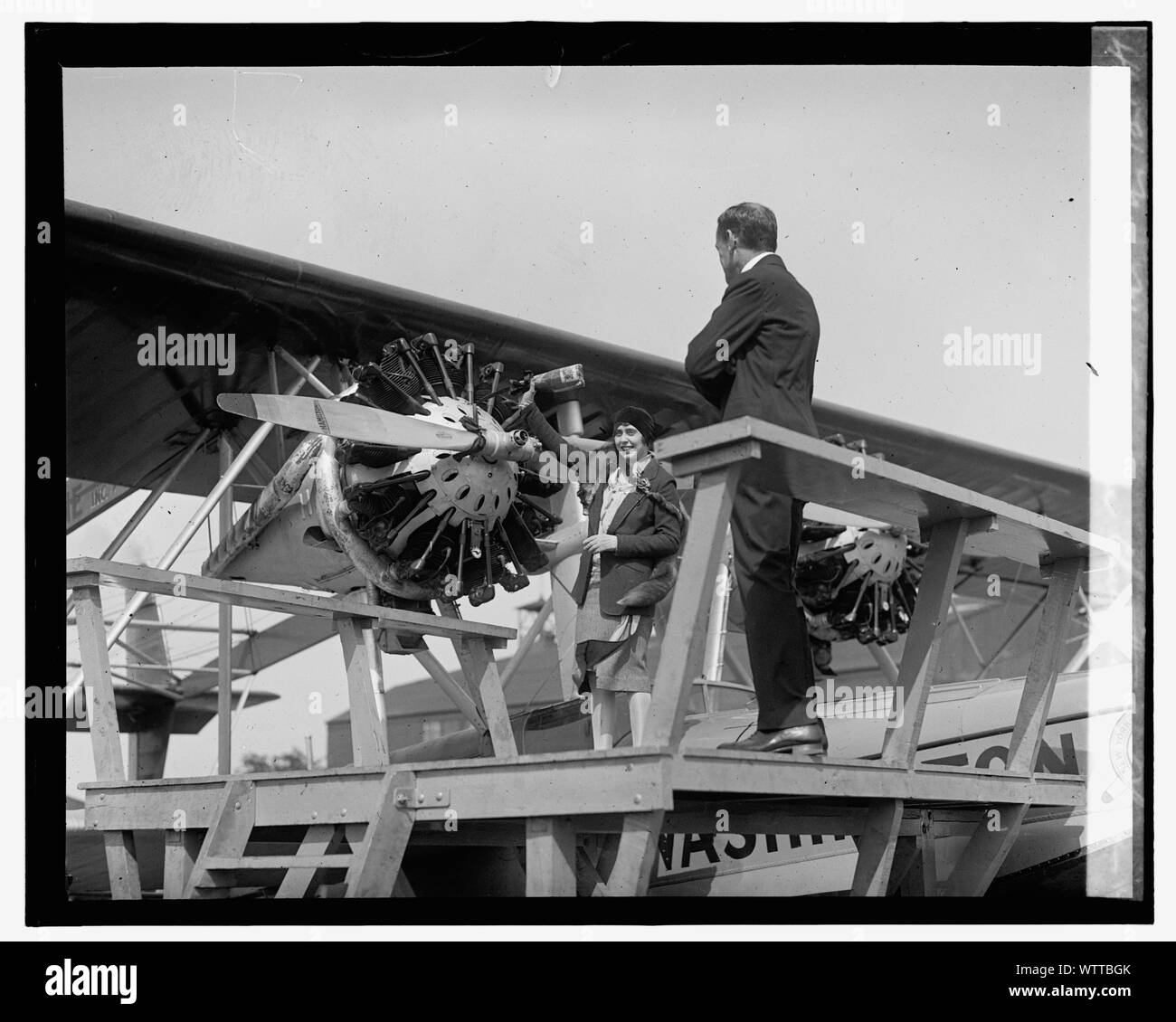 Plane christening hi-res stock photography and images - Alamy