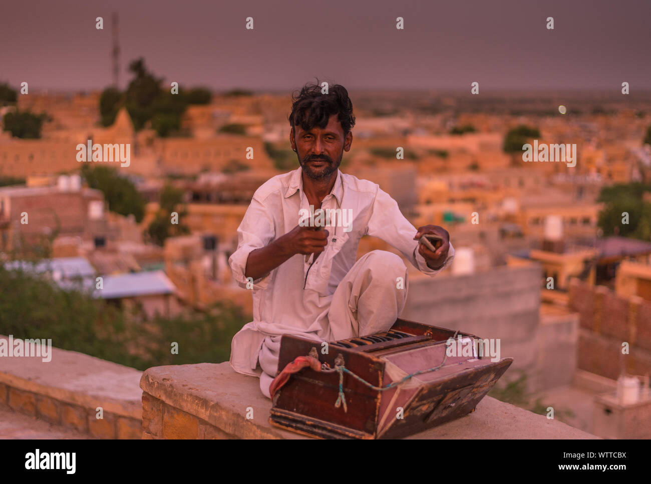 Indian Musicians Playing Traditional Instruments High Resolution Stock ...