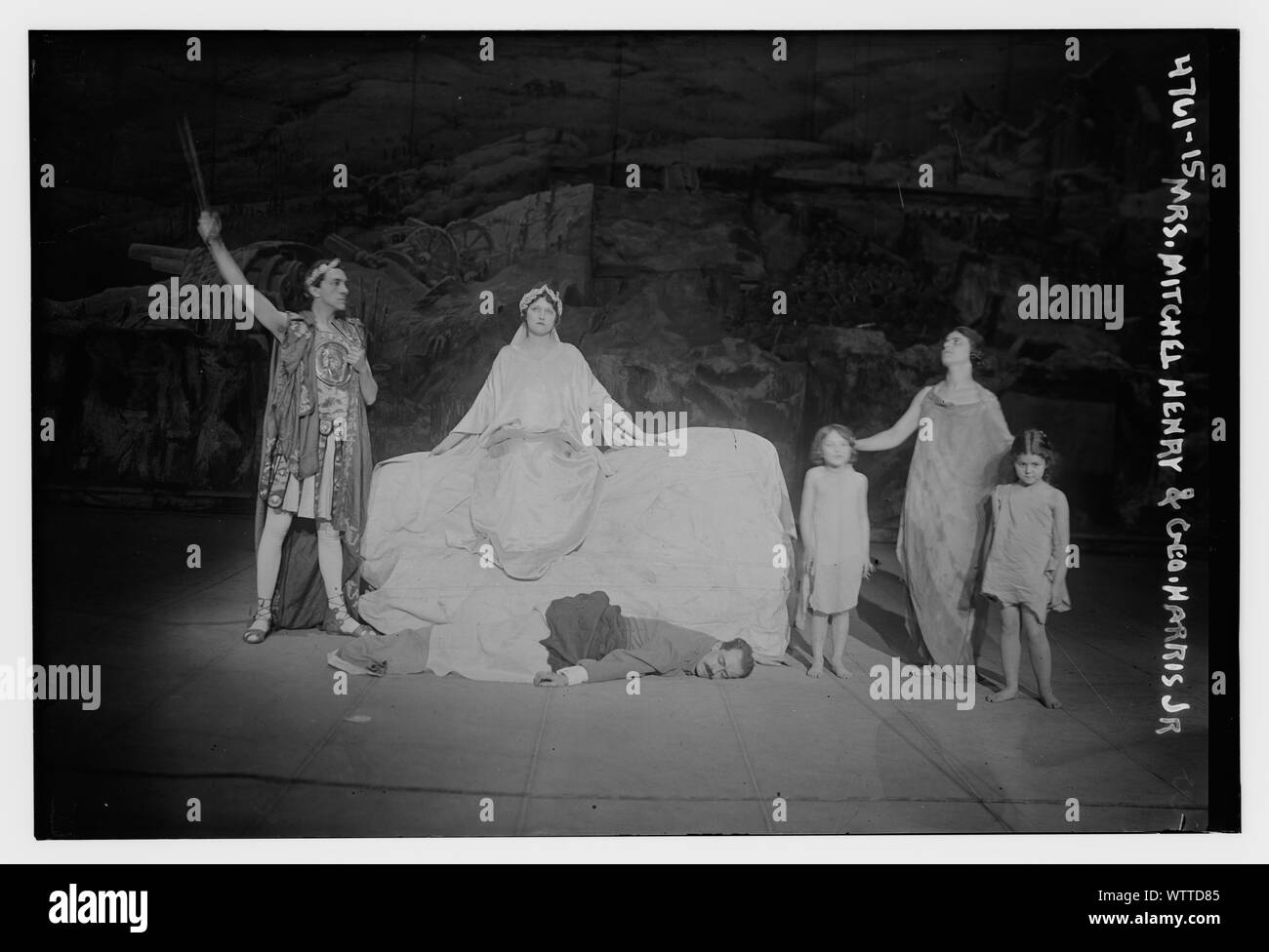 Mrs. Mitchell Henry & Geo. Harris Jr Stock Photo - Alamy