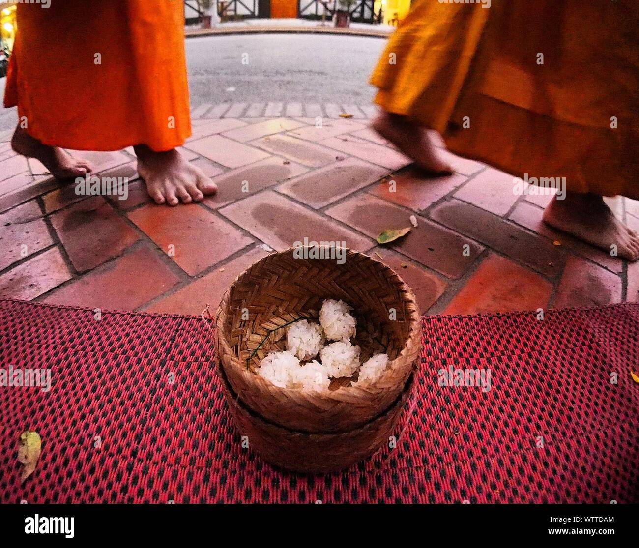 Monk Walking Human High Resolution Stock Photography and Images - Alamy