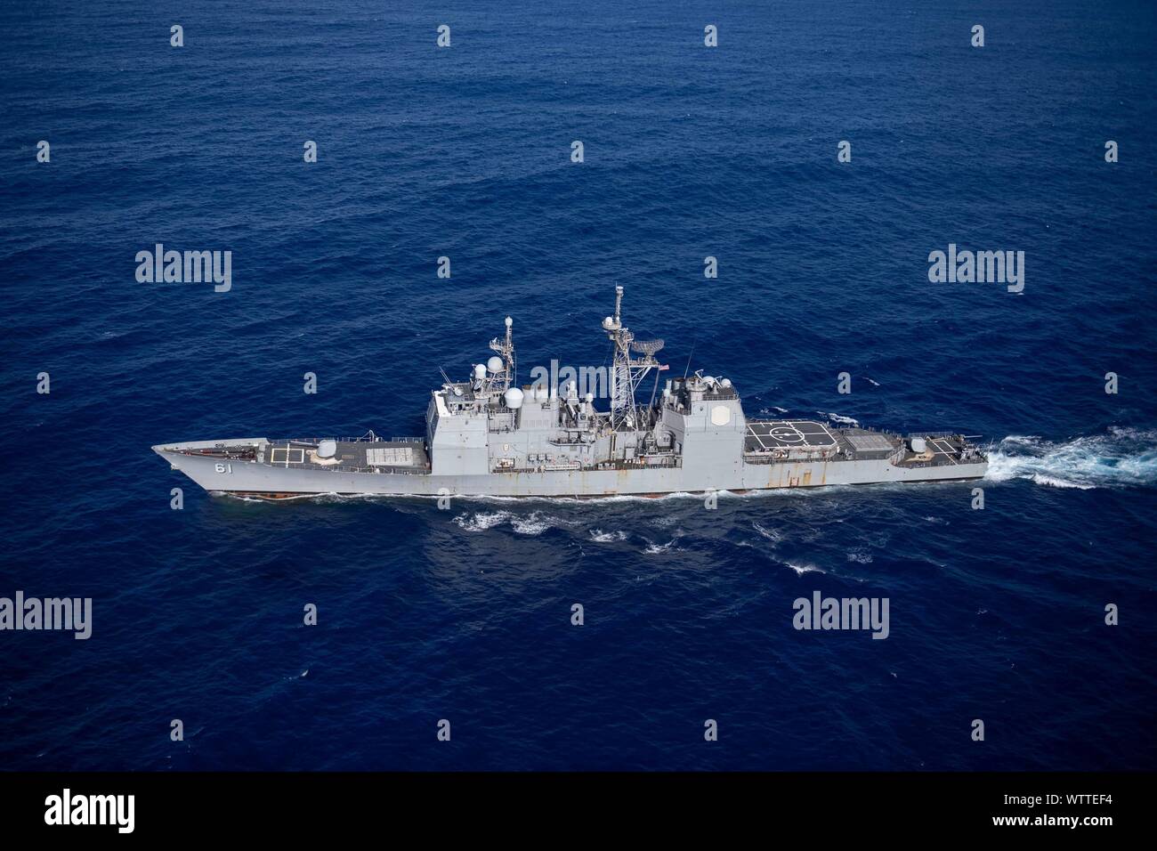 Guided Missile Cruiser Uss Monterey Cg 61 Stock Photos & Guided Missile ...