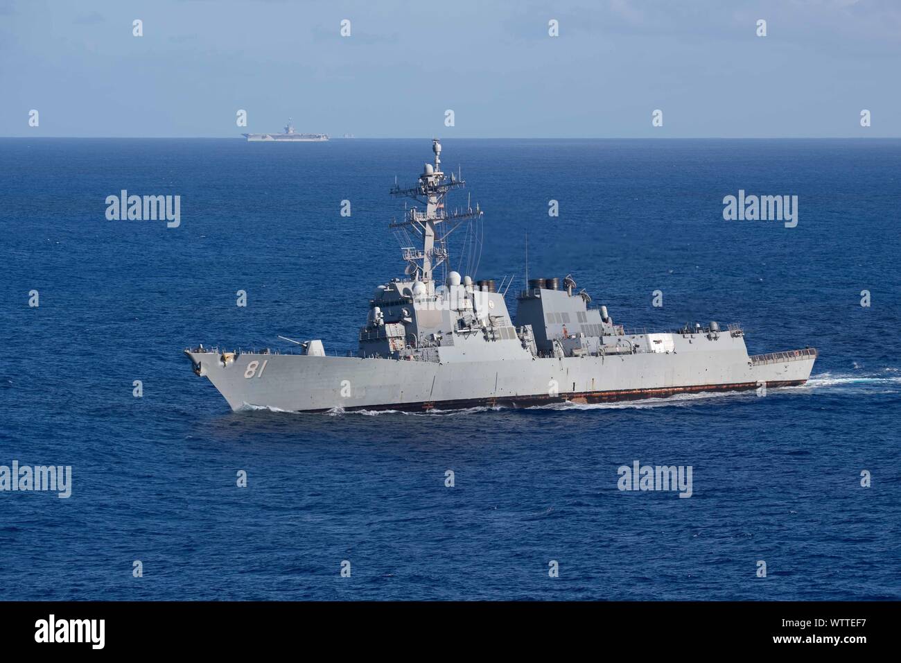 Uss winston s churchill hi-res stock photography and images - Alamy