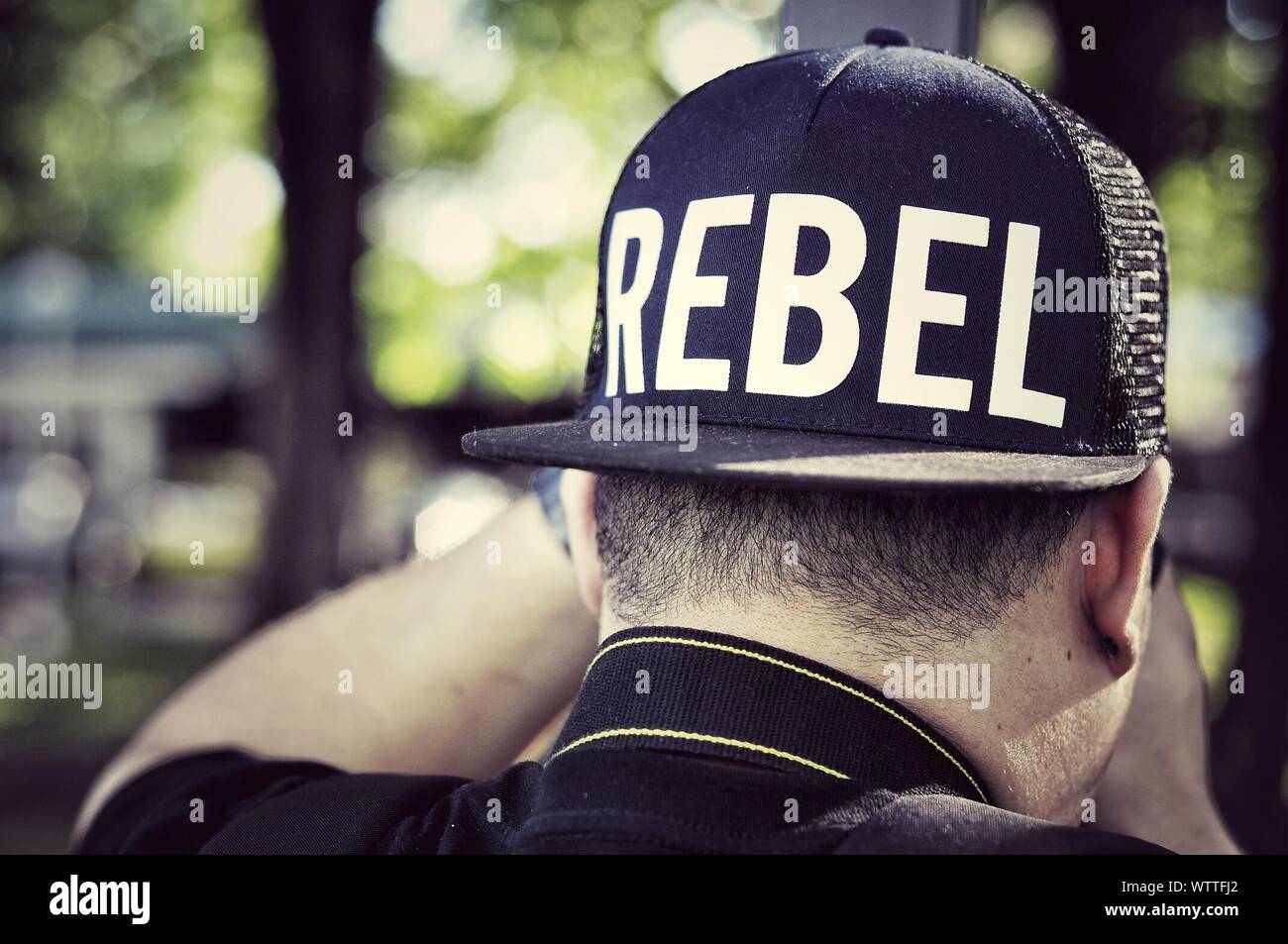 Men cap standing hi-res stock photography and images - Alamy