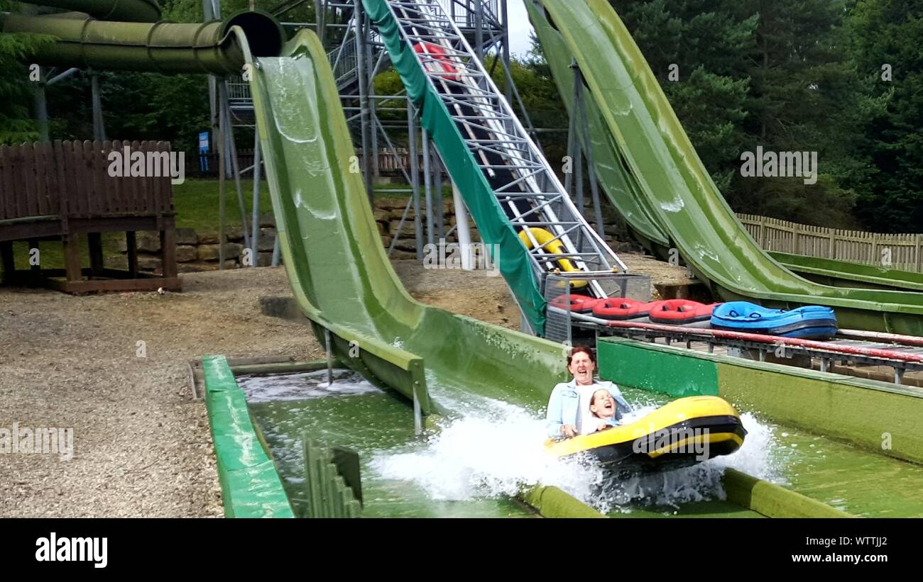 Raft slide hi-res stock photography and images - Alamy