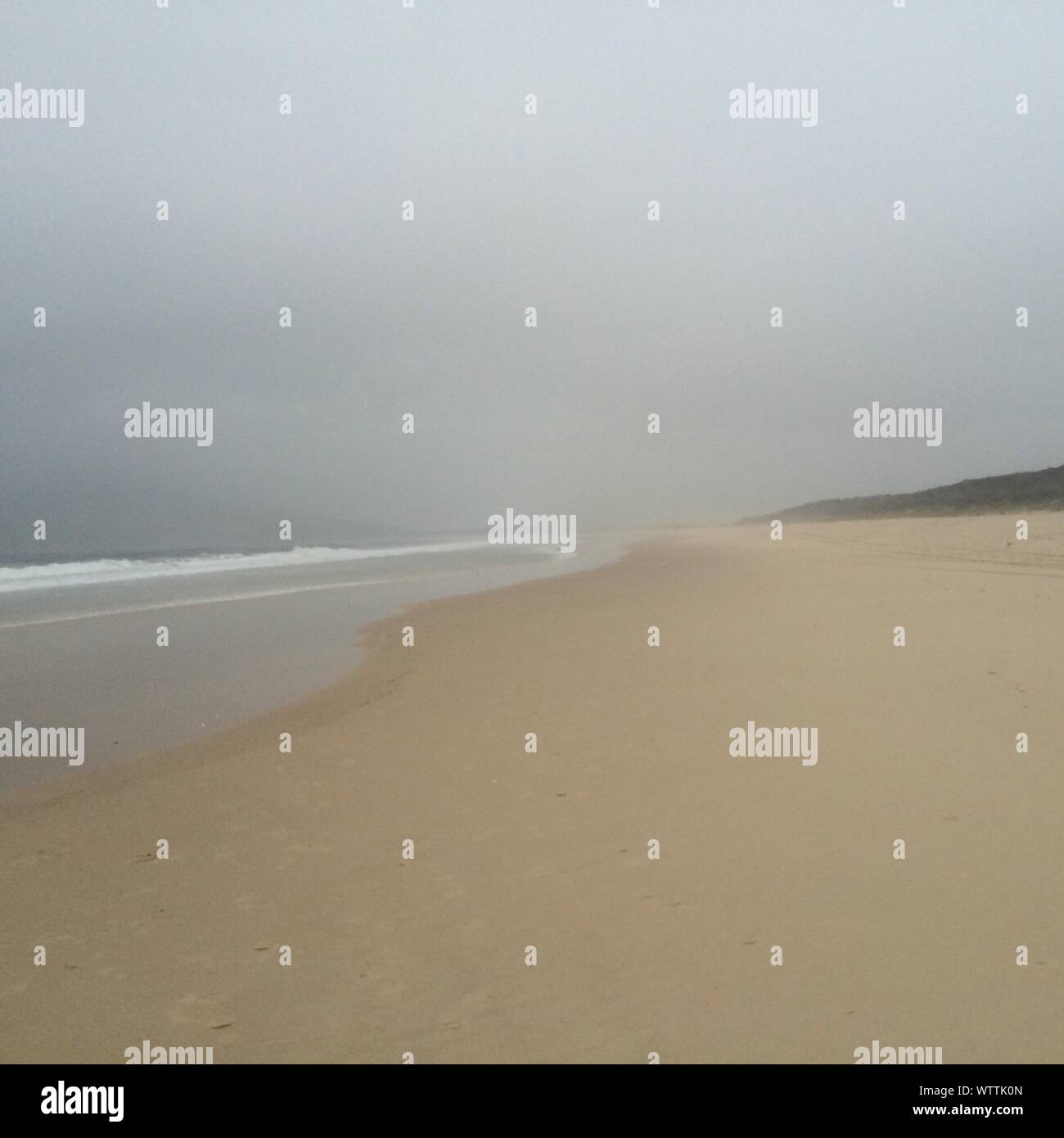 Rainy day on beach hi-res stock photography and images - Alamy