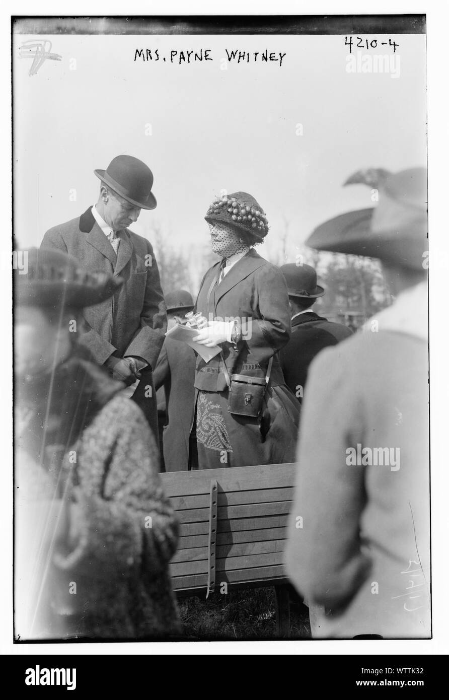 Mrs. Payne Whitney Stock Photo - Alamy