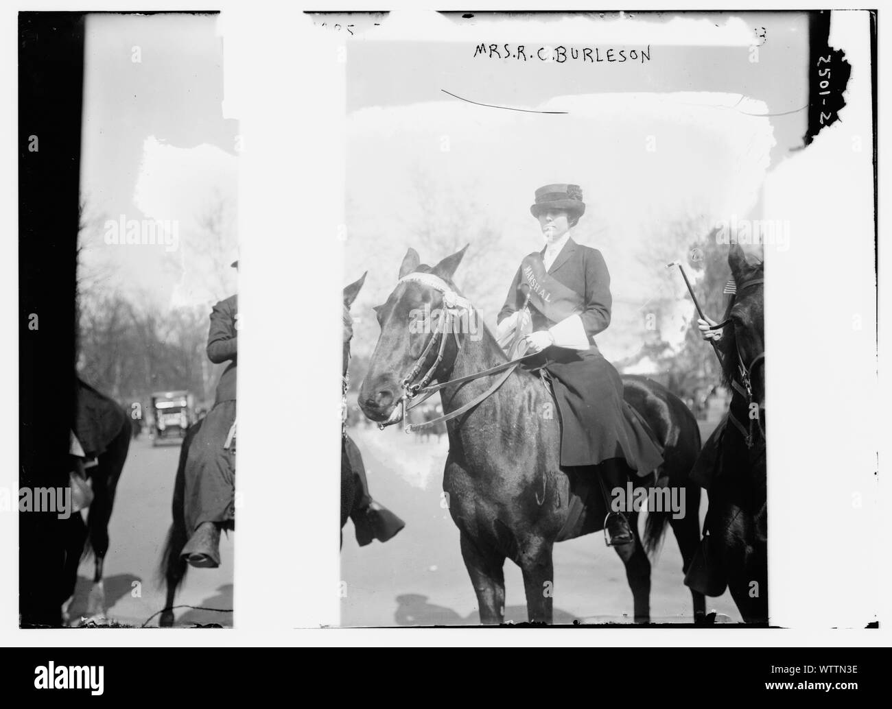 Mrs. R.C. Burleson Stock Photo - Alamy