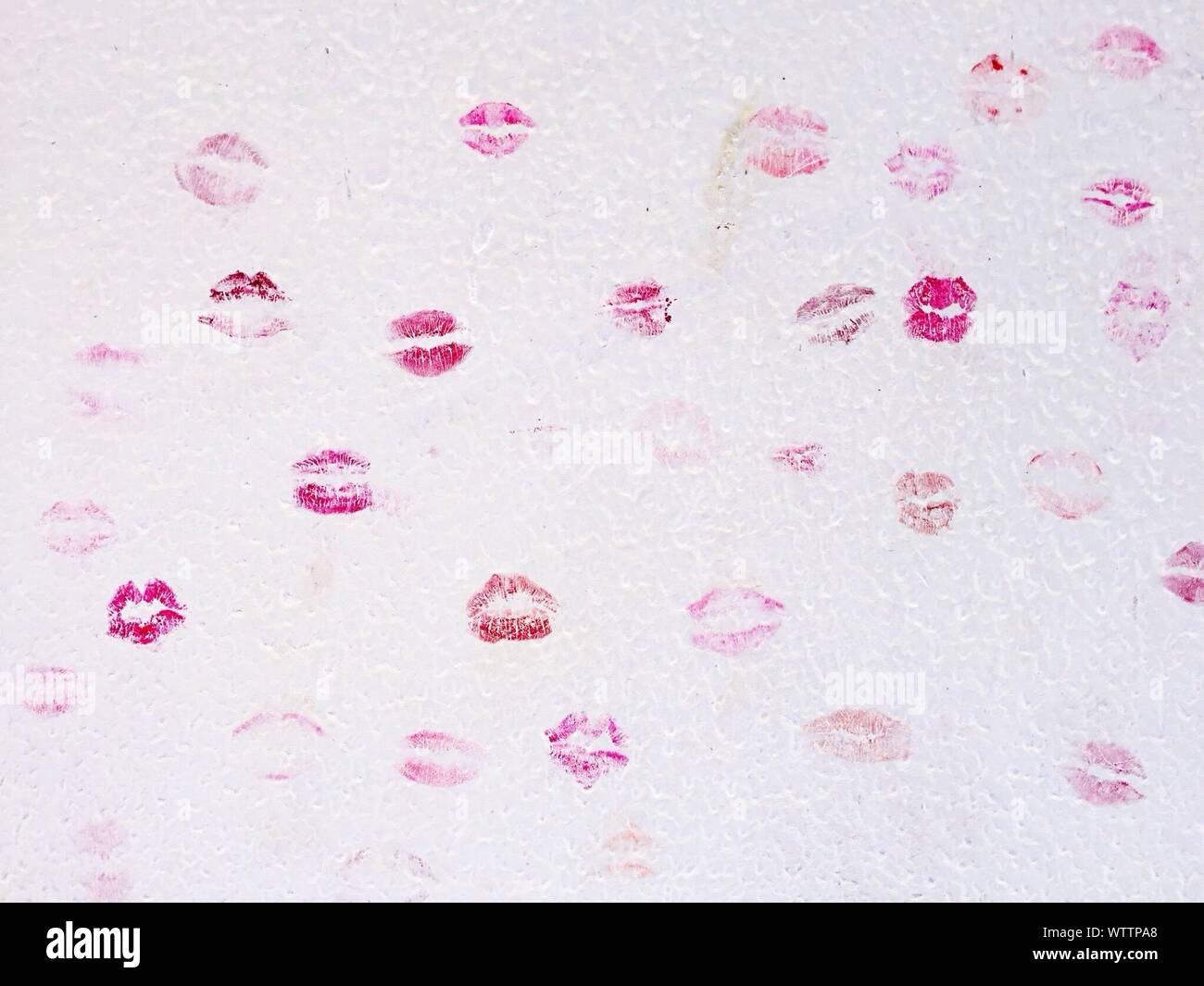 Lipstick kiss lipstick kisses hi-res stock photography and images - Alamy