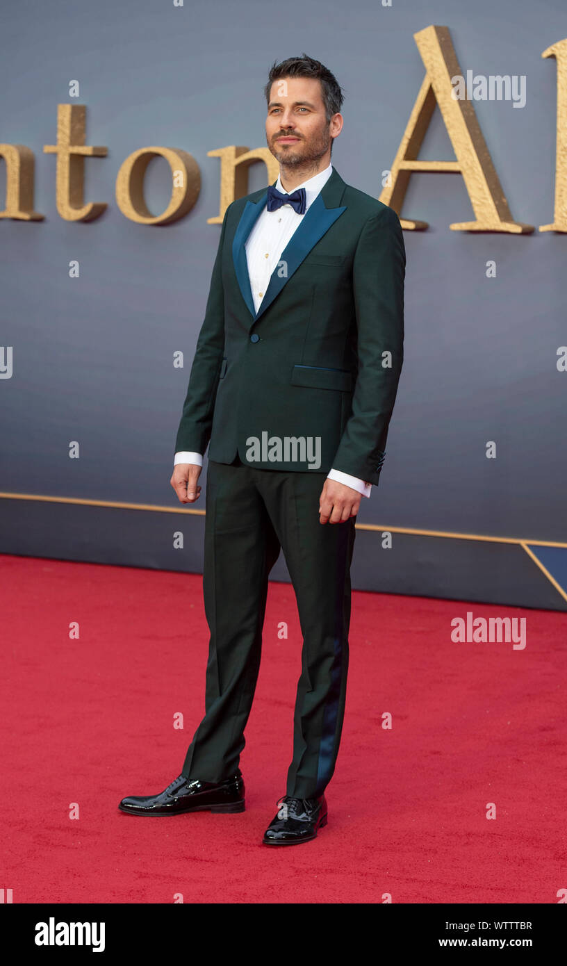 London, UK. 09th Sep, 2019. Robert James-Collier attends the World ...