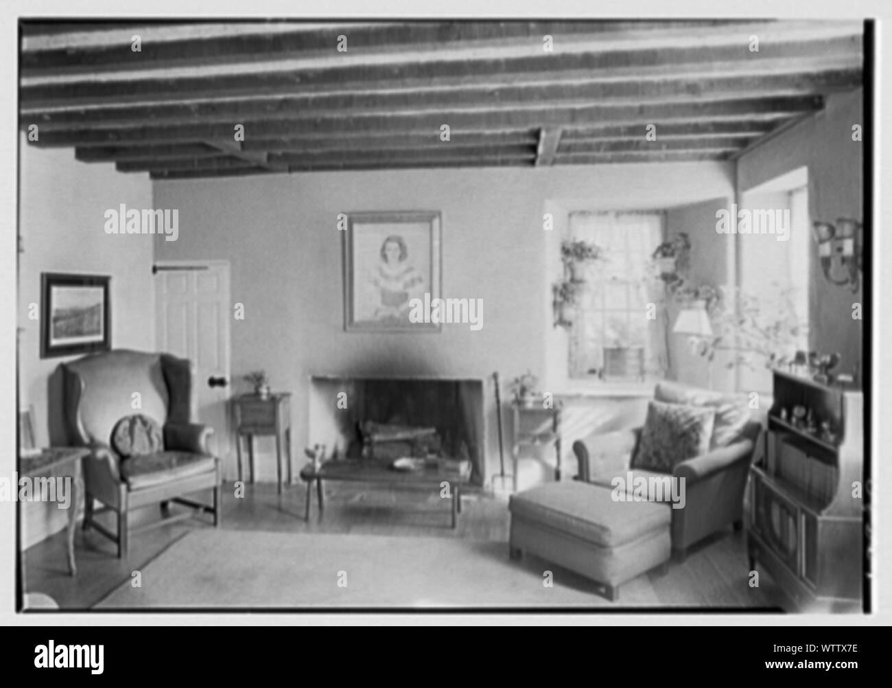 Mrs. Rodgers Denckla, residence in Edgemont, Pennsylvania Stock Photo ...