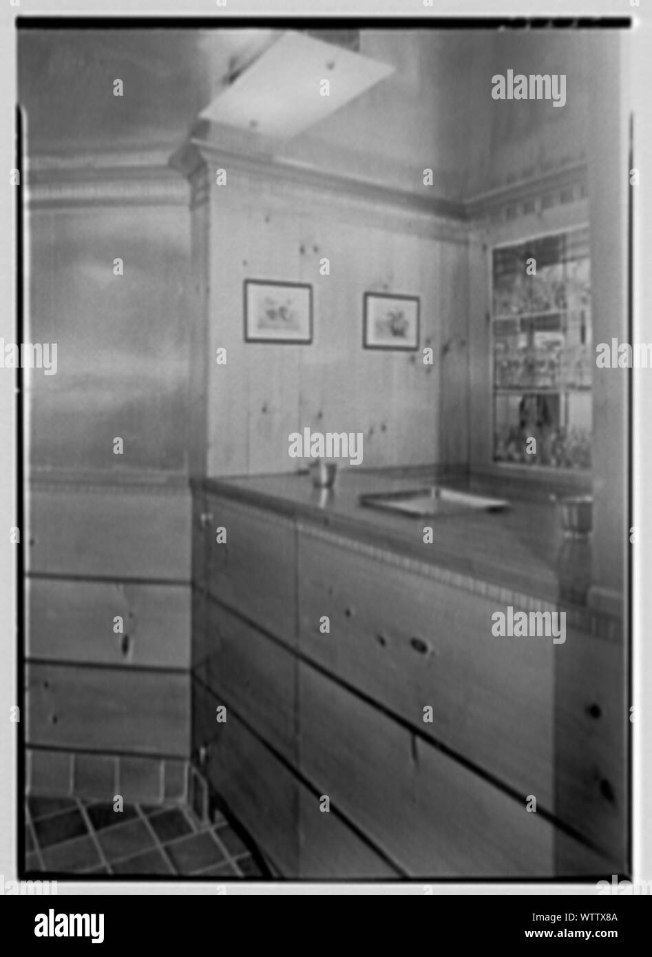 Mrs. Rodgers Denckla, residence in Edgemont, Pennsylvania Stock Photo ...