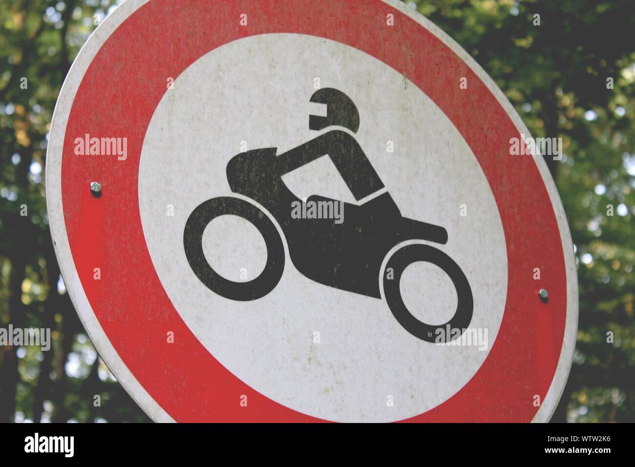 Motorcycle Warning Sign Stock Photos & Motorcycle Warning Sign Stock ...