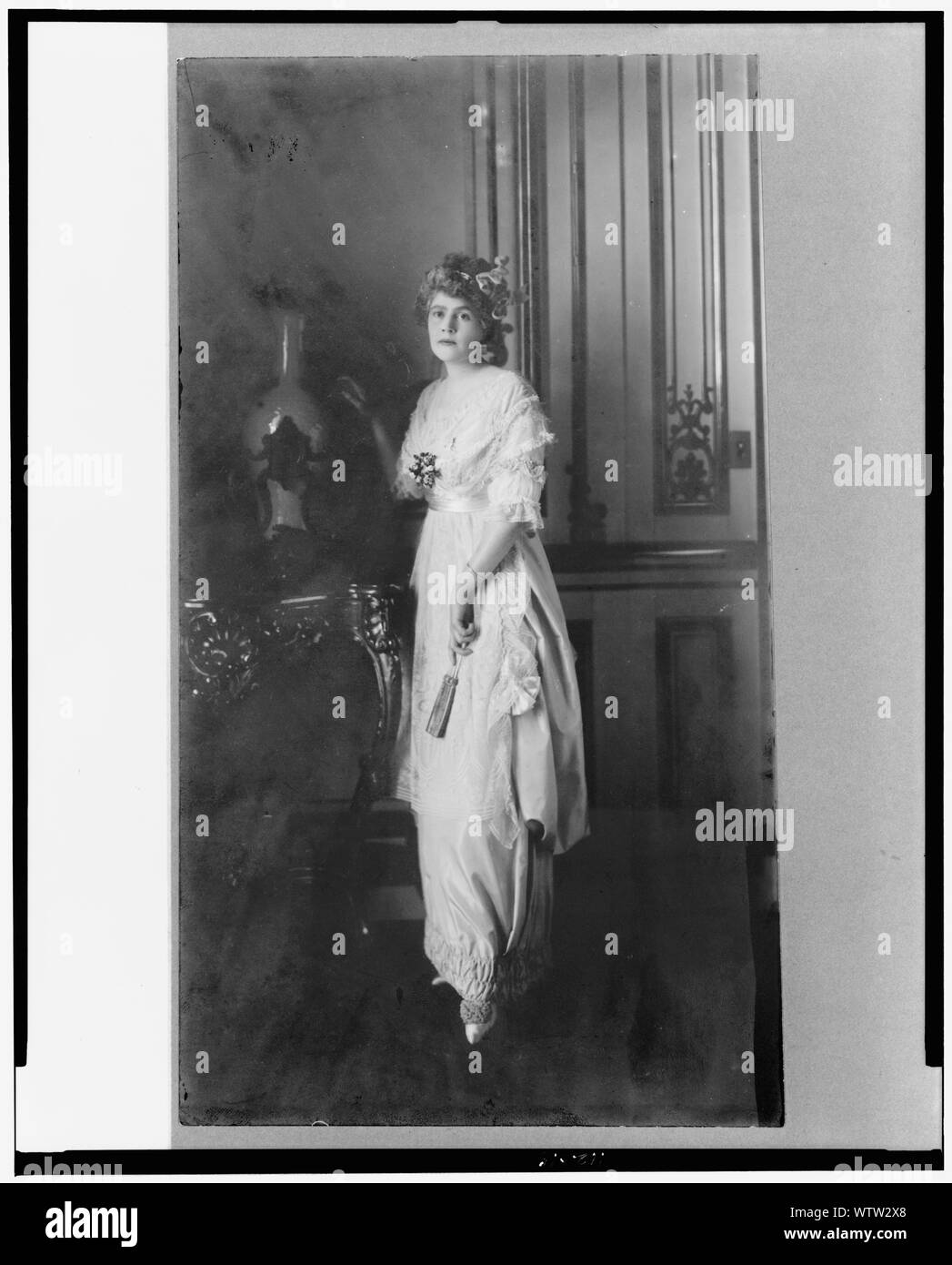 Mrs. Stillman, full-length portrait, standing, facing slightly left ...