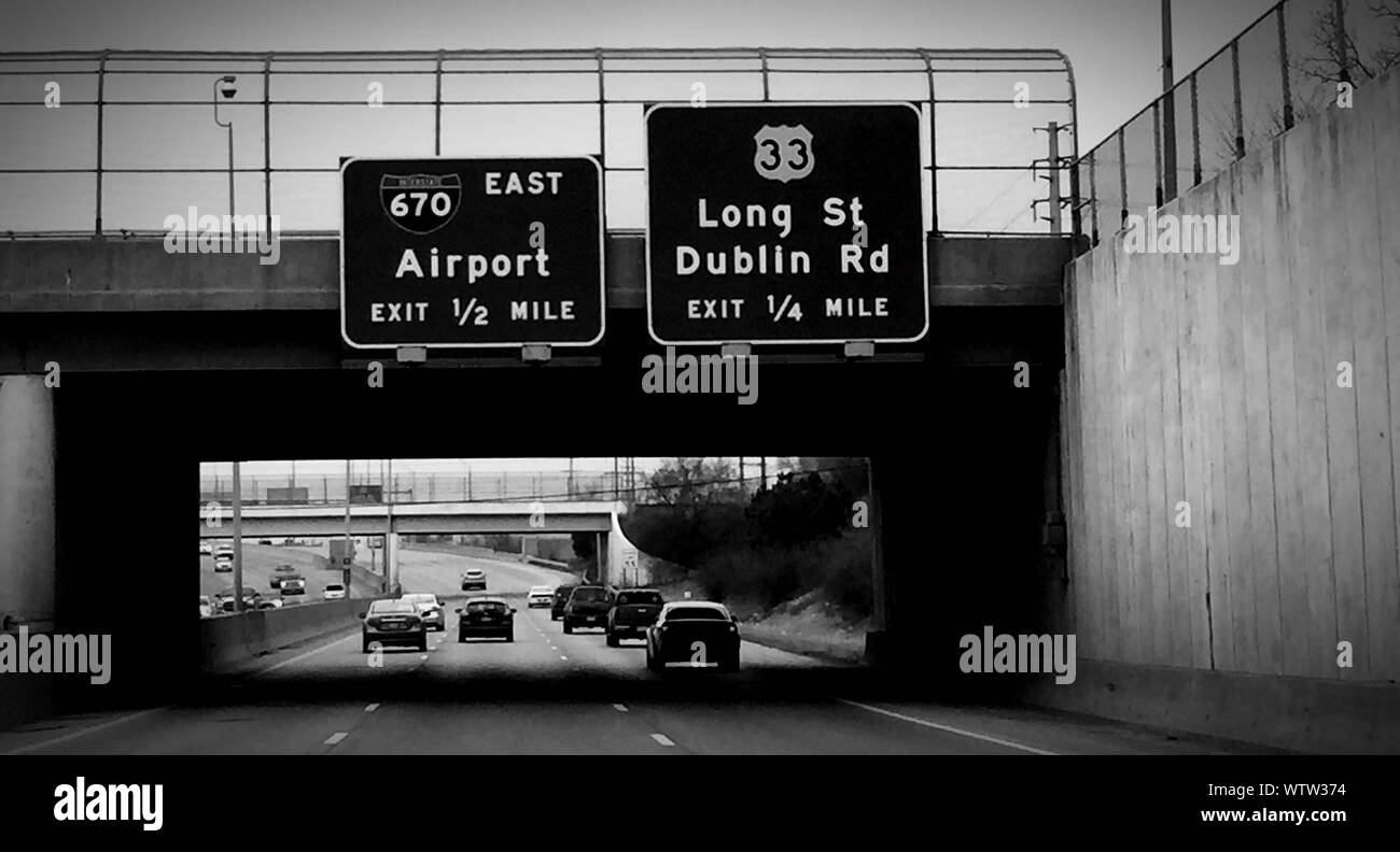 Road signs feature hi-res stock photography and images - Alamy