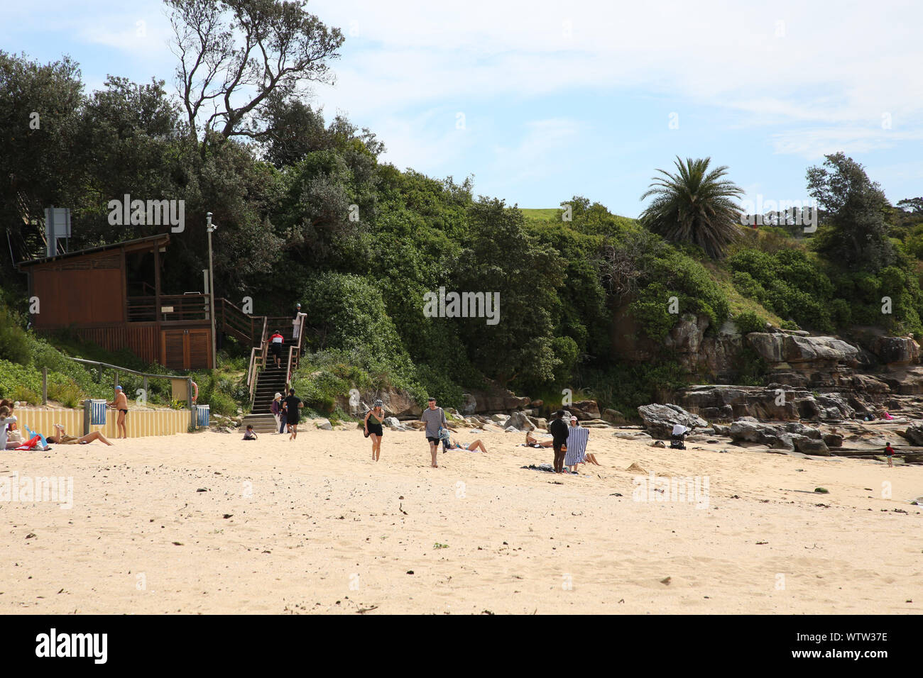 Little Bay Beach, Sydney, Australia Stock Photo - Alamy