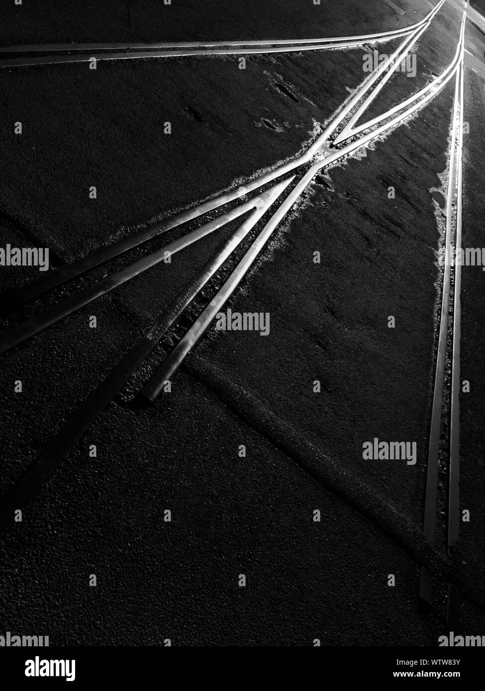 Tramway track hi-res stock photography and images - Alamy