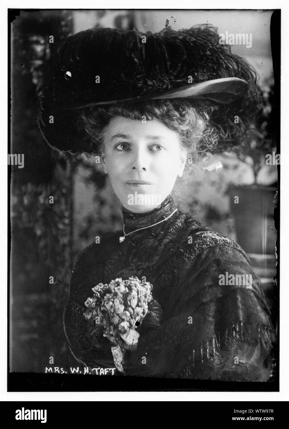 Mrs. W.H. Taft Stock Photo - Alamy