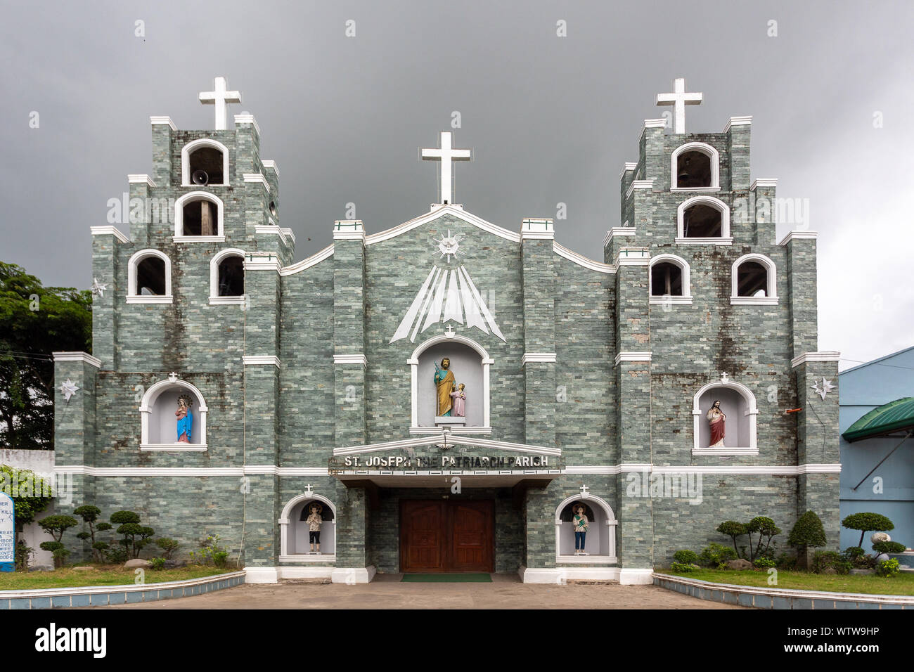 Mapandan and Manaoag, Pangasinan, Ilocos, Philippines. 29th August 2019 ...