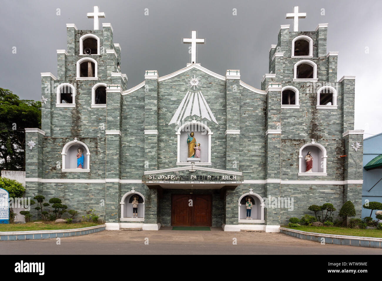 Mapandan and Manaoag, Pangasinan, Ilocos, Philippines. 29th August 2019 ...
